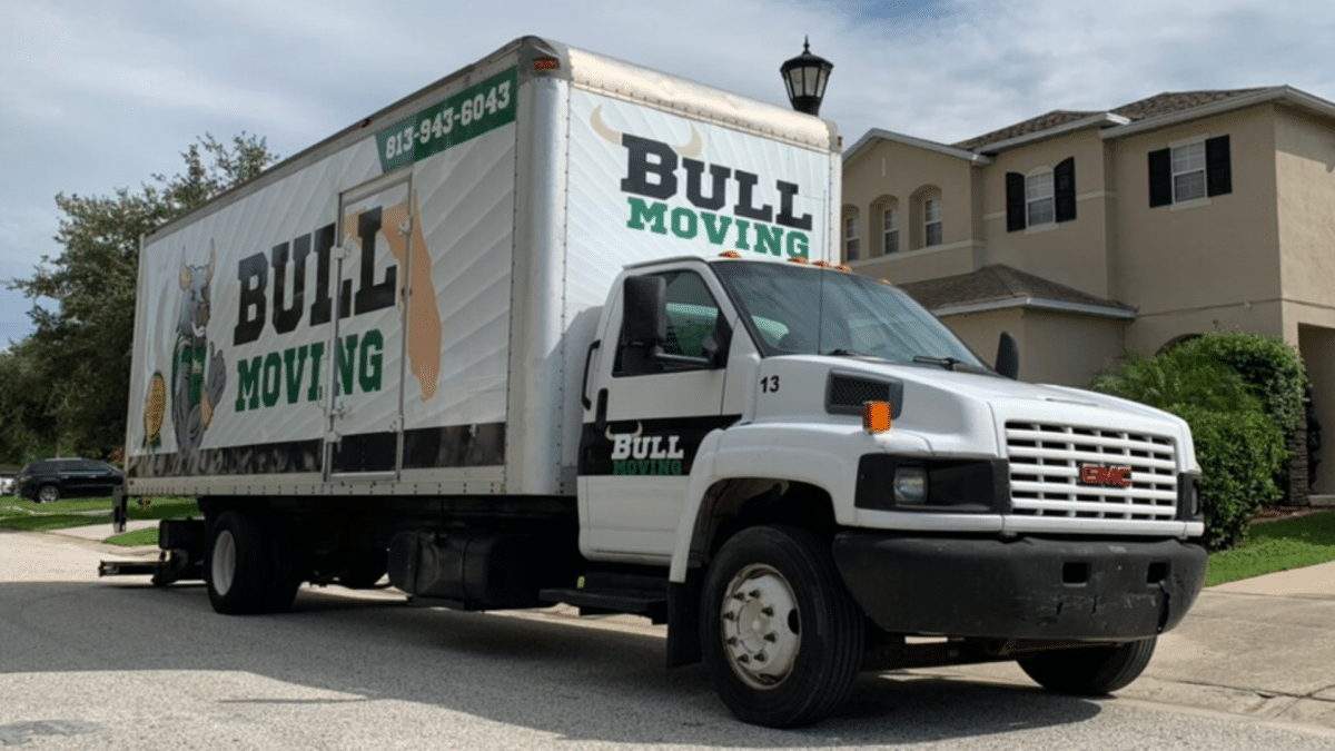 Bull Moving Box Truck Wrap - Tampa Auto Wraps