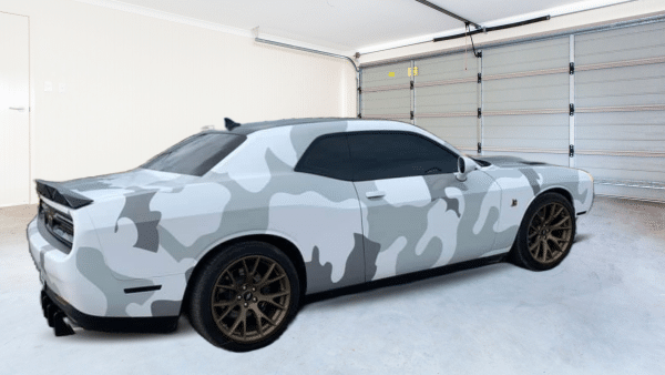 Camouflage Dodge Challenger - Tampa Auto Wraps