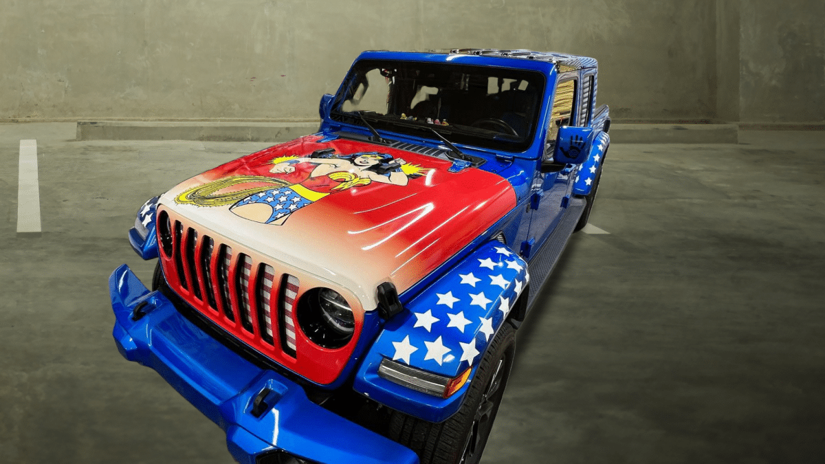 Jeep WonderWoman - Tampa Auto Wraps